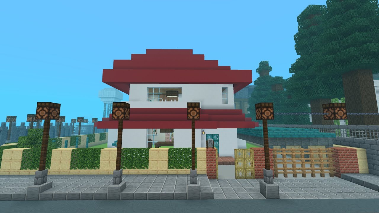 Crayon SHINCHAN's House || Minecraft || Exterior + Interior - YouTube
