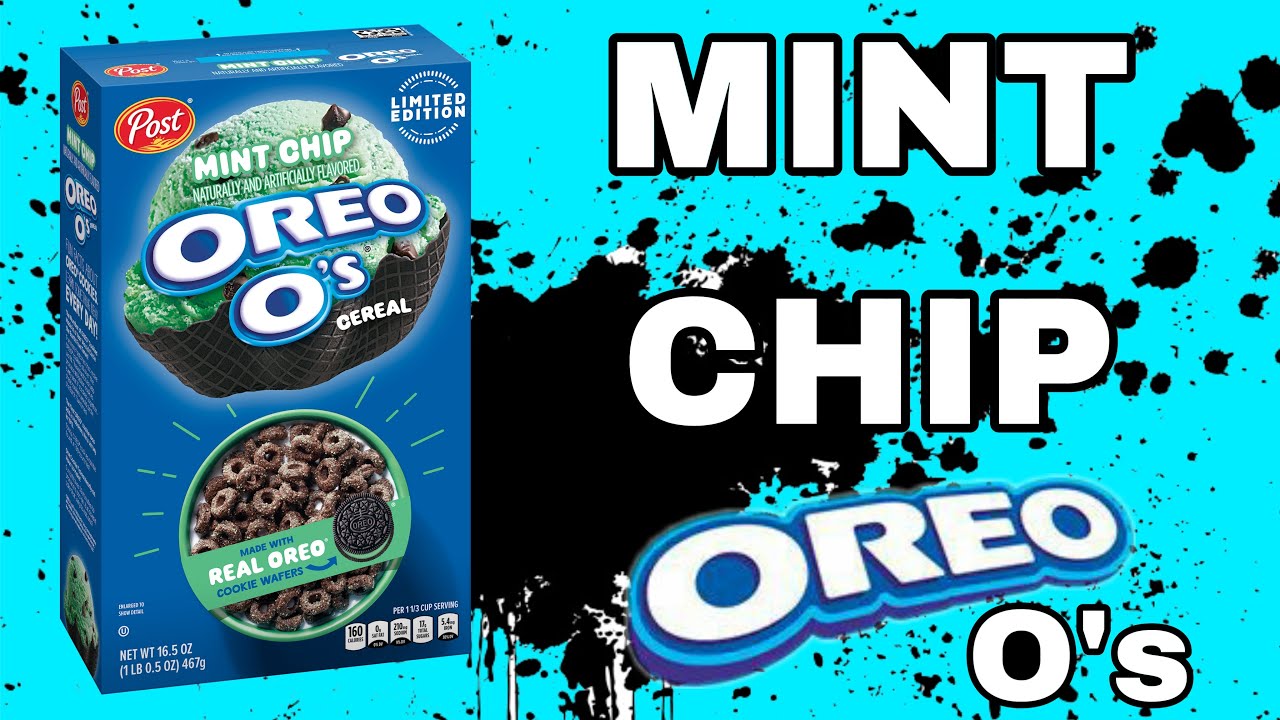 Mint Chip Oreo O’s Cereal REVIEW | SUPER CEREAL SUNDAY - YouTube