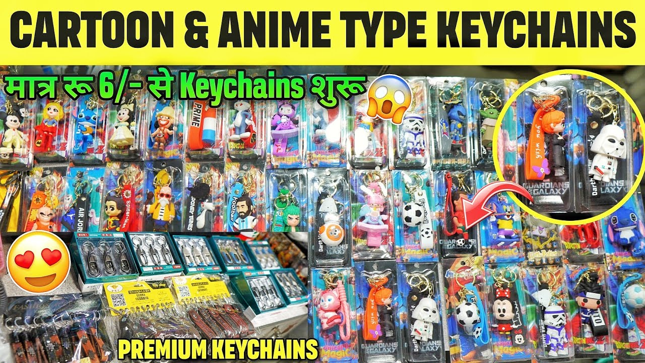 Cartoons and Anime Keychains in Wholesale Price😍 Wholesale Keychains ...