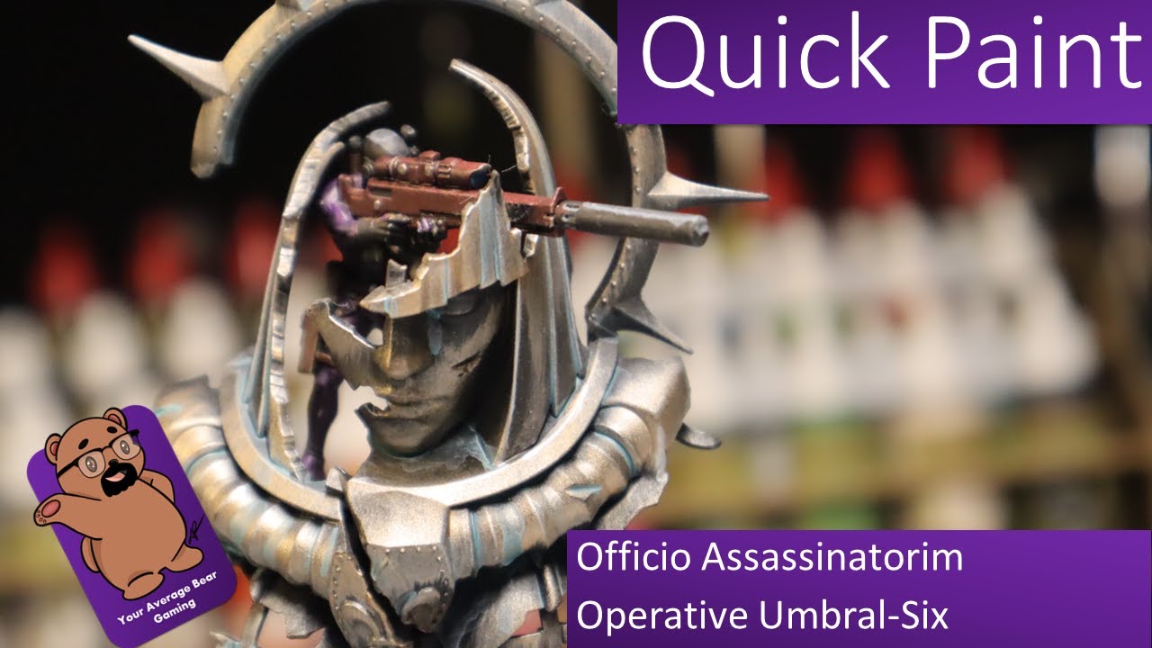 Quick Paint Operative Umbral Six - YouTube
