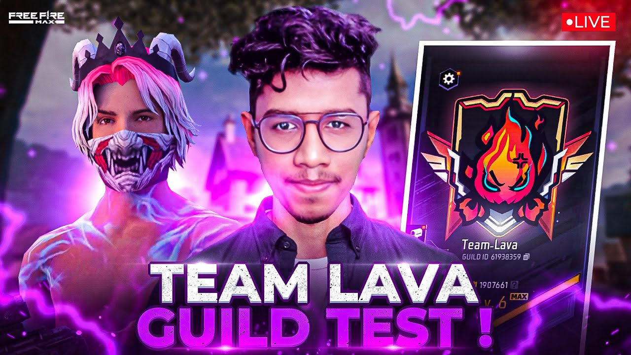 🔴LIVE🔴TEAM LAVA GUILD TEST LIVE - YouTube