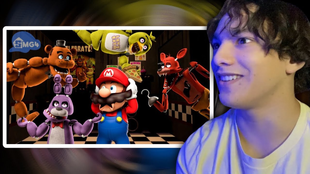 SMG4 | REMASTERED64: Freddy’s Spaghetteria (Reaction) - YouTube