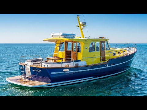 Classic Dutch Steel Yacht | Valkvlet 14.30 Full Tour & Review – Timeless Displacement Cruiser
