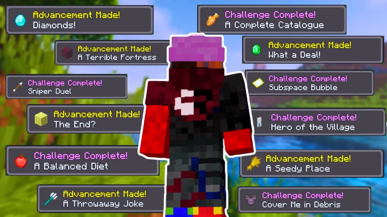 Getting Every Minecraft Achievement pt. 1 - YouTube