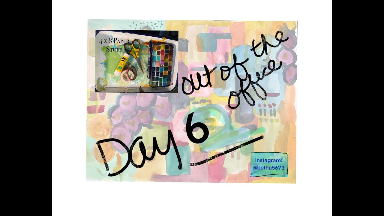 MOCA Travel Journal, Day 3 (process video) - YouTube