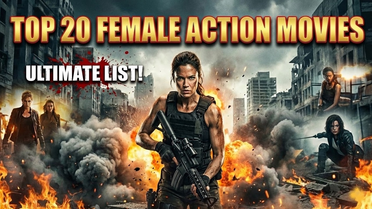 Top 20 Most Badass Female Action Movies | Epic Heroines - Part 1 - YouTube
