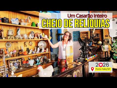 Casarão para GARIMPAR MÓVEIS E OBJETOS ANTIGOS #antiquariato #decoraçãovintage #móveisantigos