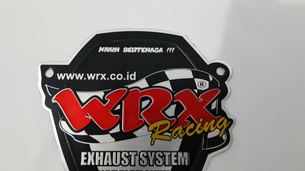 Logo Baru Knalpot WRX Exhaust System - YouTube