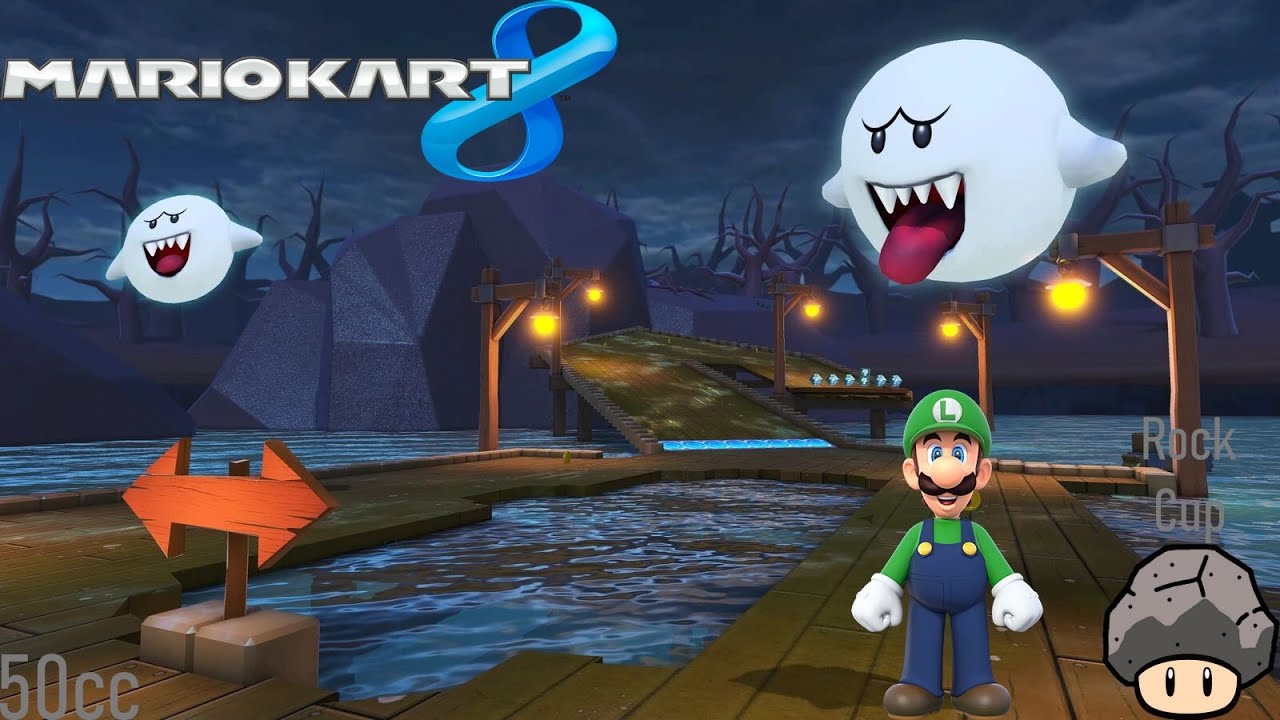 Mario Kart 8:Rock Cup(50cc) - YouTube