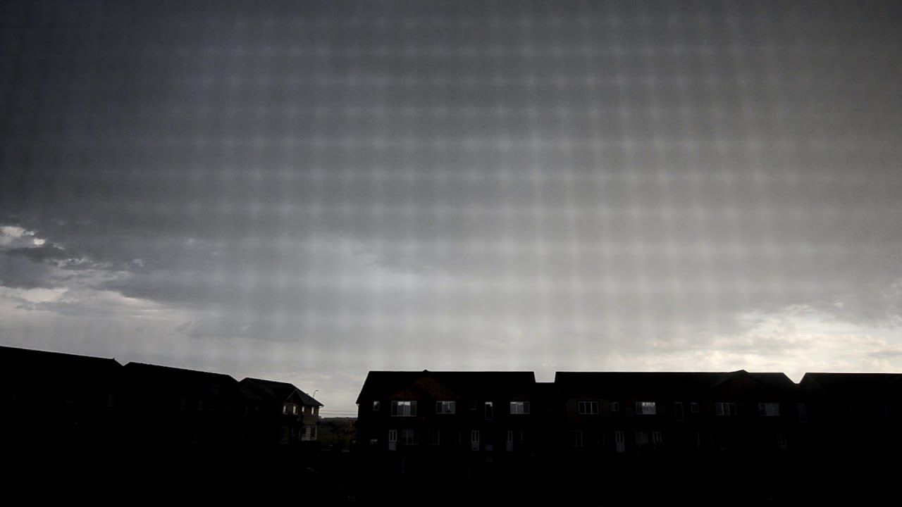 Loud lightning strike wake up alarm! - YouTube