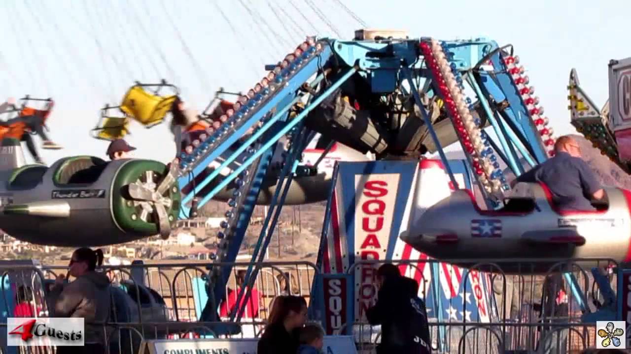 CARNIVAL RIDES & GAMES ~ DAVIS AMUSEMENT - YouTube