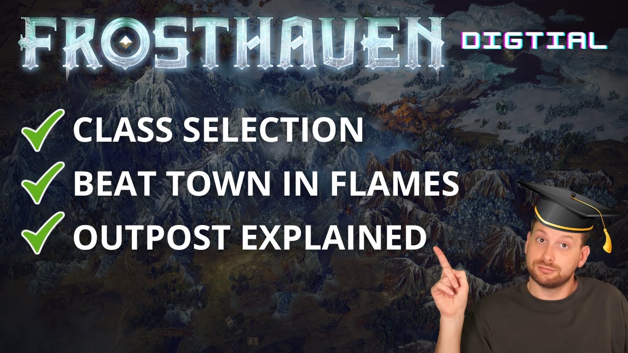 Starting Frosthaven Digital - Class and Scenario 1 Walkthrough - YouTube
