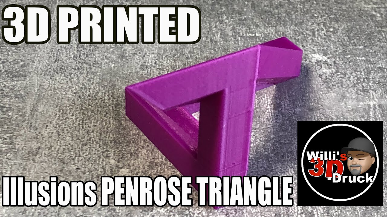 3D Printed Illusions triangle 3d printing short Kurzfilm - YouTube