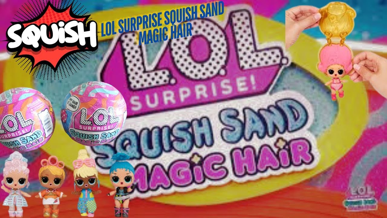 I Turned Squish Sand into Magic Hair! - YouTube