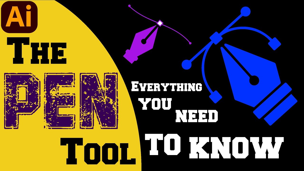 The Ultimate guide of Pen tool in Illustrator. Use Pen tool never like ...