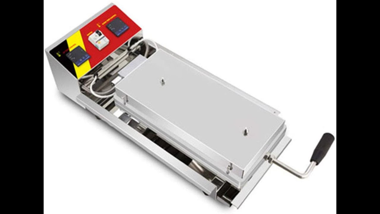 Egg Roll Waffle Machine Egg Roll Maker egg roll wrapping machine - YouTube