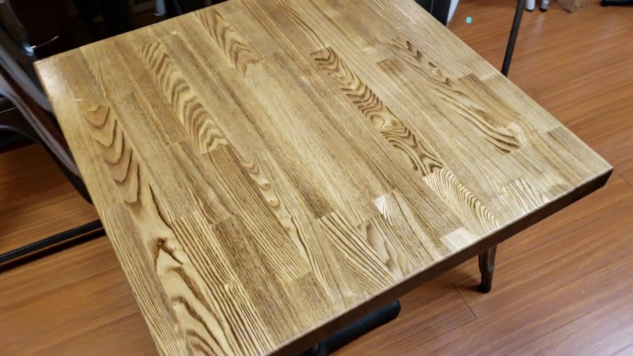 Restaurant Table Tops Smoked Ash - Light Finish TableBaseDepot.com ...