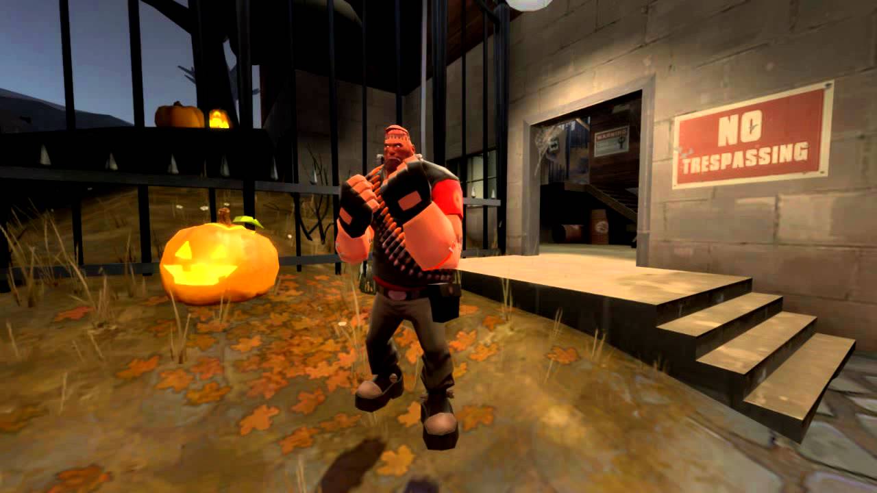 TF2 - FrankenHeavy Halloween Taunt - YouTube