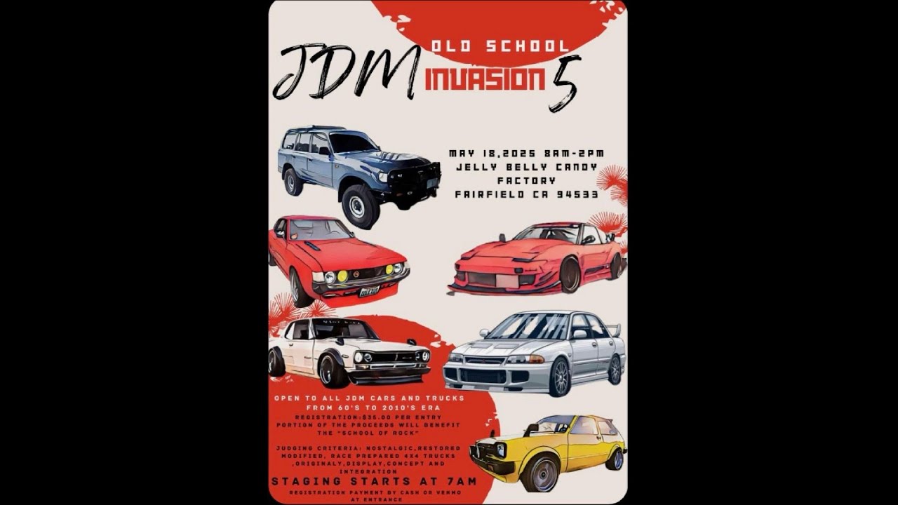 5th JDM Car Show - YouTube