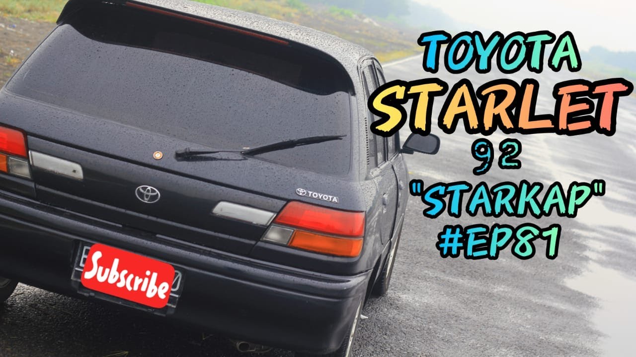 REVIEW TOYOTA STARLET KAPSUL 1.3 SE EP81 TAHUN 1992 - YouTube