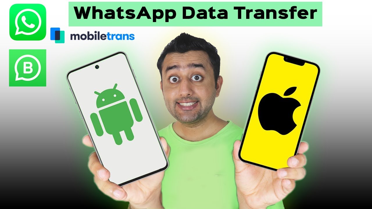 WhatsApp Data Transfer between iPhone and Android - Best Mobile Data ...
