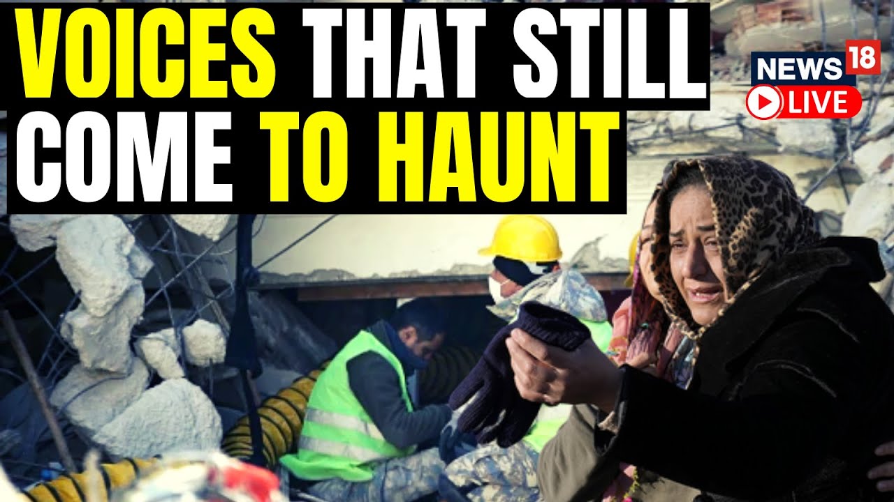 Desperate Screams Of People Trapped Under The Rubble In Hatay | Turkey ...