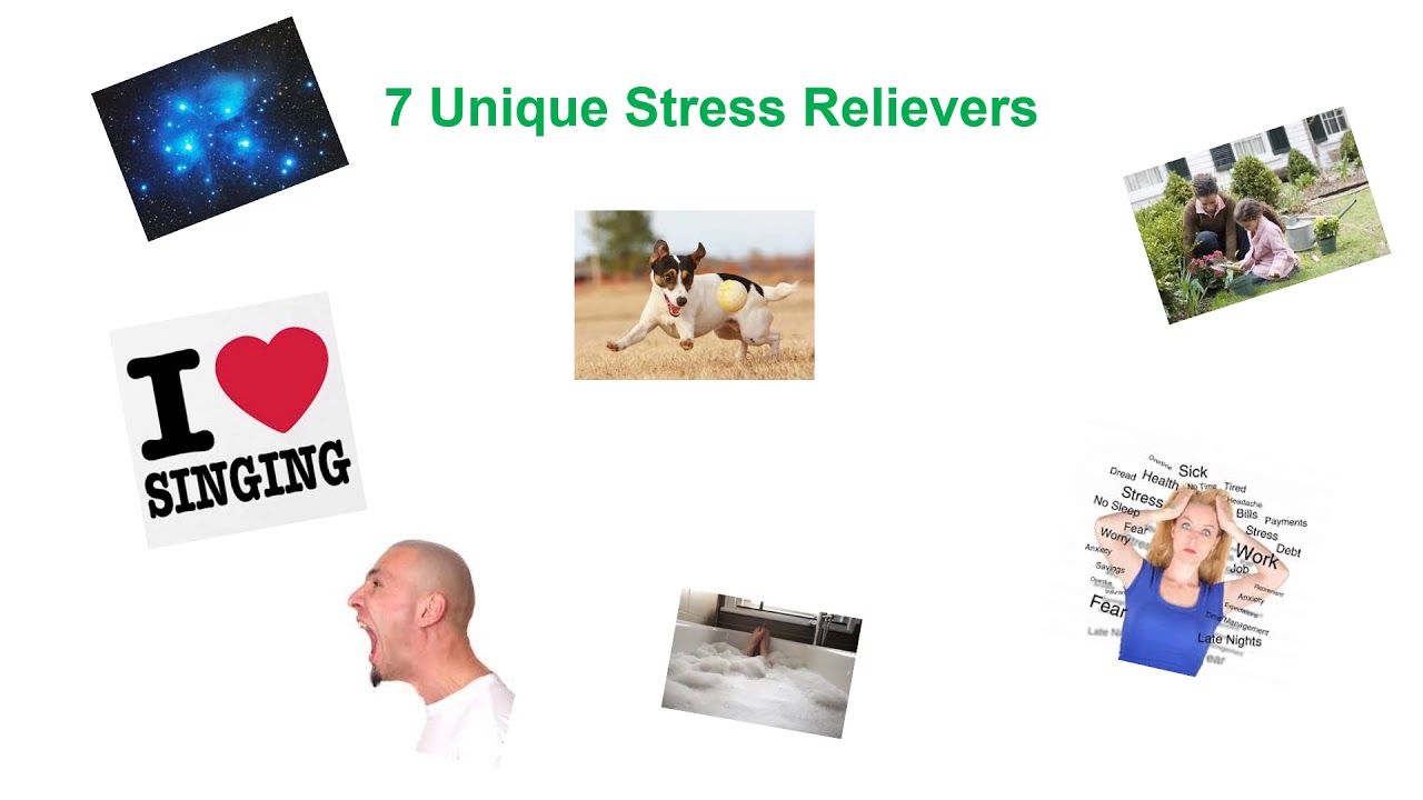 7 Unique Stress Relievers - YouTube