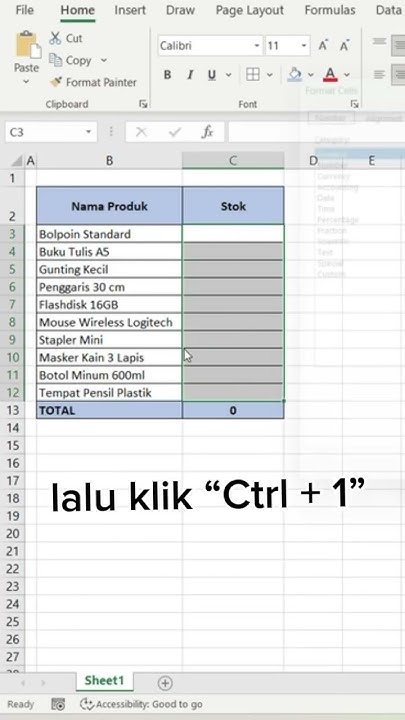 tips excel mudah dan cepat #tipsexcel #excel #spreadsheetmagic #exceltips #exceltricks # ...
