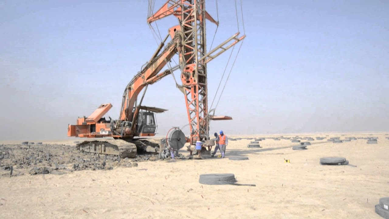 Oct 2014 - PVD Soil Improvement Works - Subiyah 1 - YouTube