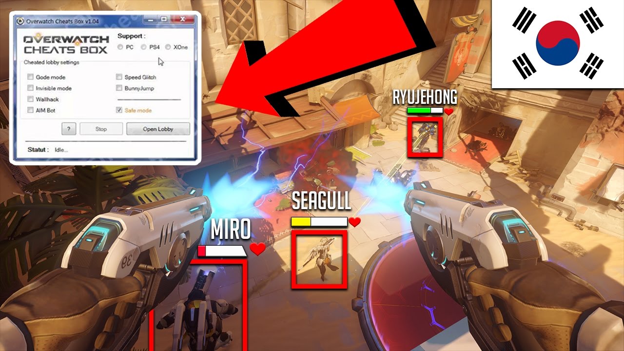 OVERWATCH MOST INSANE KOREAN ANA PLAYER RYUJEHONG VS INSANE KOREAN ...