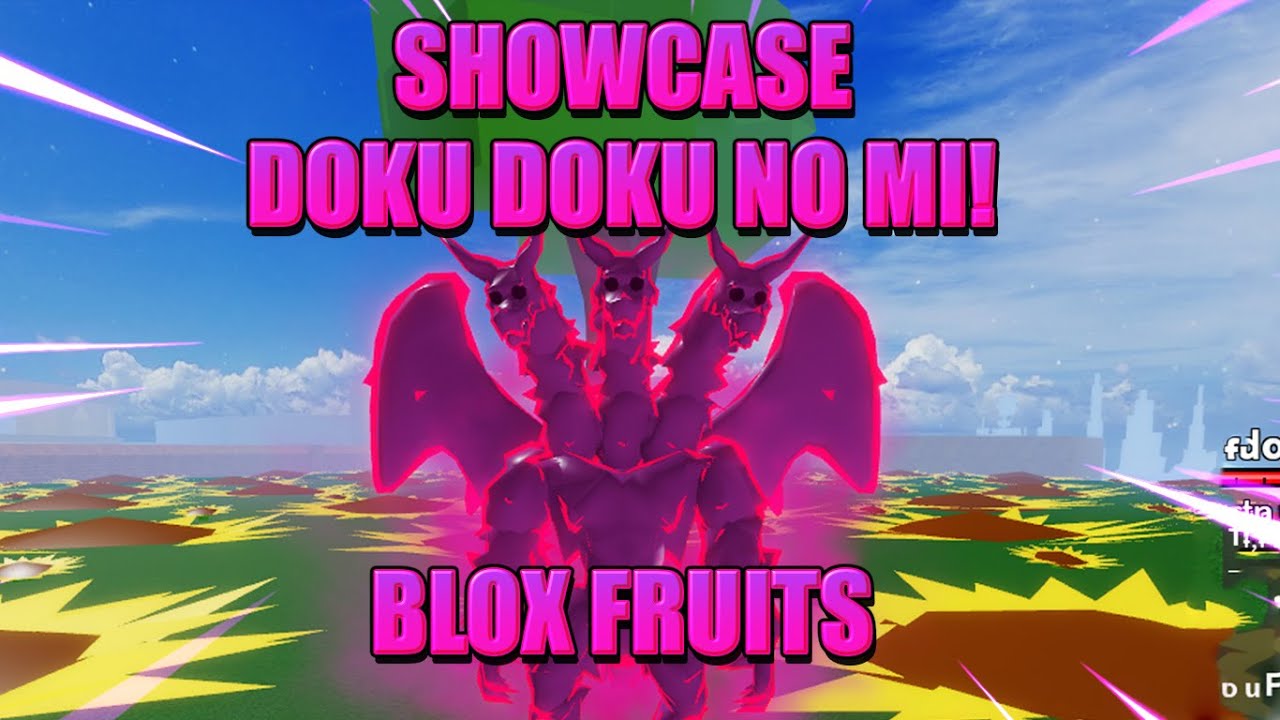 SHOWCASE LA FRUTA DE VENENO AL MAXIMO! | BLOX FRUITS | SHOWCASE DOKU ...