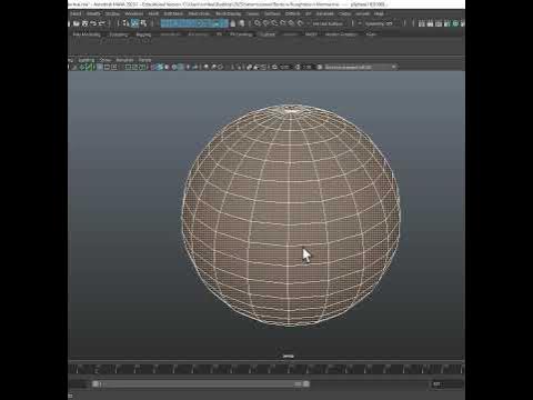 Turn Object with Triangles to Quads - Quadrangulating and Triangulating Objects In Maya - YouTube