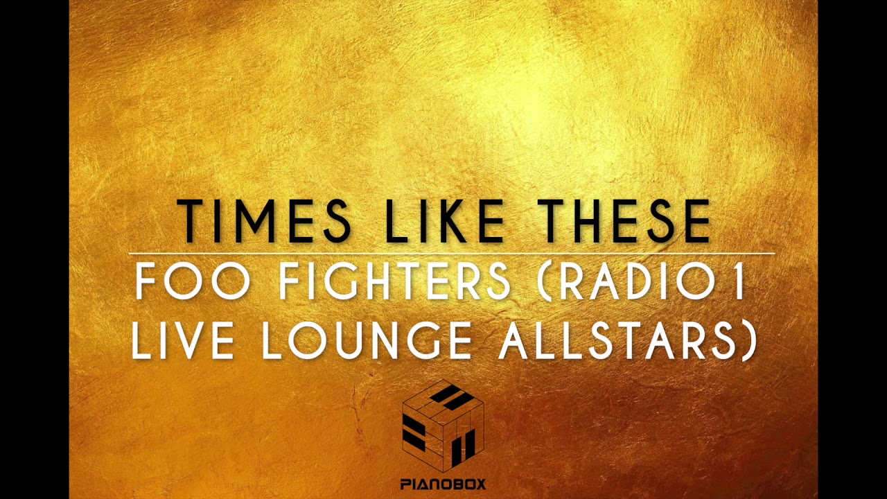 Times Like These (Original Key) Foo Fighters [Piano Backing Track ...