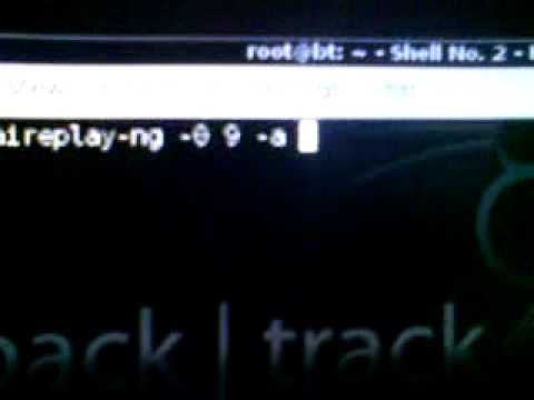 backtrack 4 wpa crack - YouTube