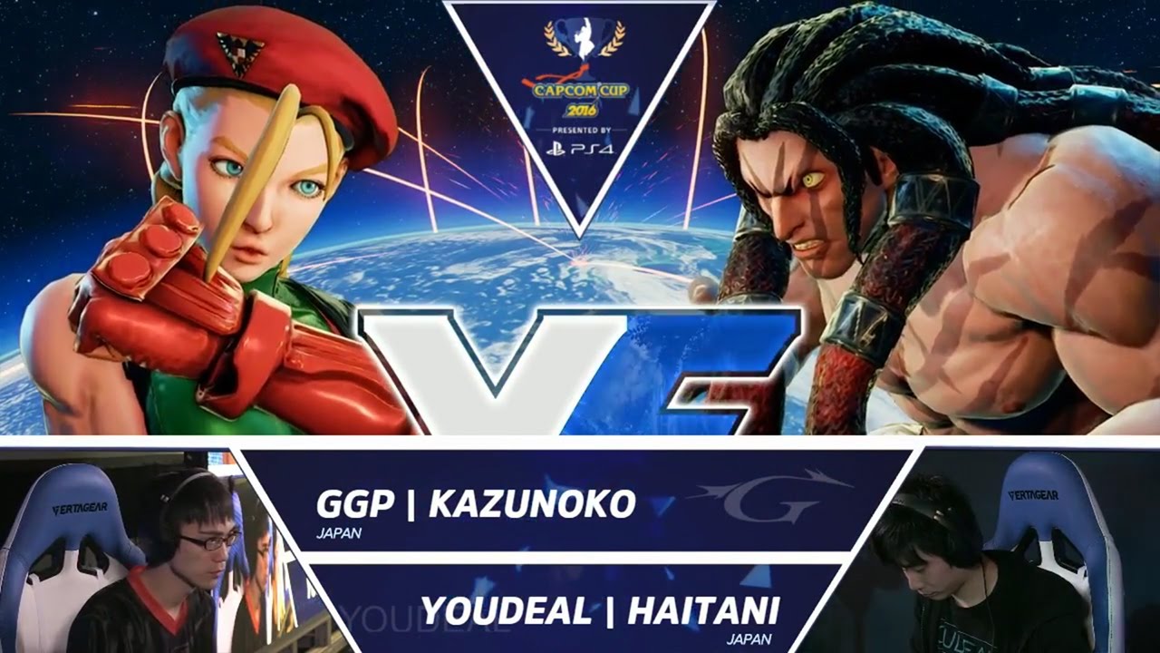SFV: GGP Kazunoko vs YOUDEAL Haitani - Capcom Cup 2016 Day 1 Top 16 ...