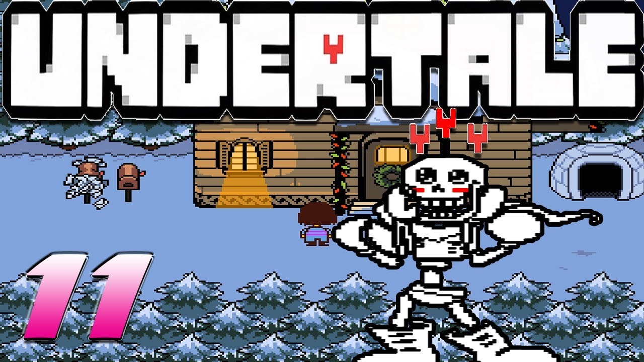 Hanging Out With Papyrus Undertale Gameplay Walkthrough Part 11 - YouTube
