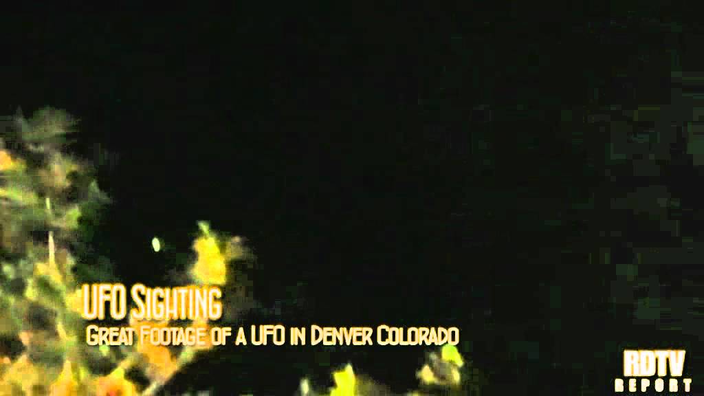 UFO SIGHTING: UFO in Colorado - YouTube