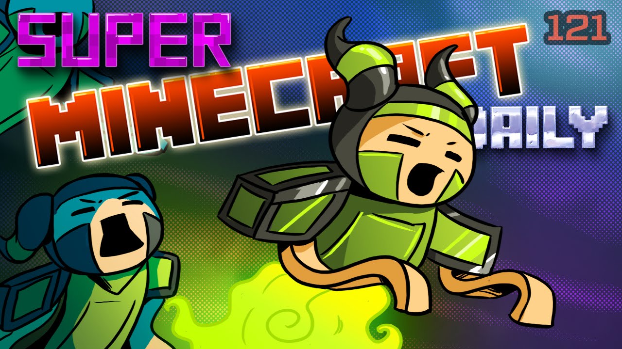 BOSS BATTLE: Knight Phantoms | Super Minecraft Daily | Ep.121 - YouTube