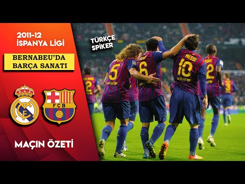 Real Madrid 1-3 Barcelona | 2011-12 La Liga - Türkçe Spiker