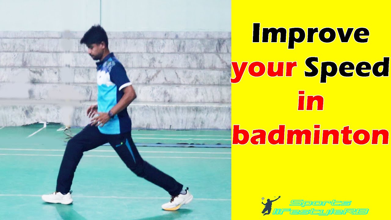 How to increase speed in badminton #badminton - YouTube