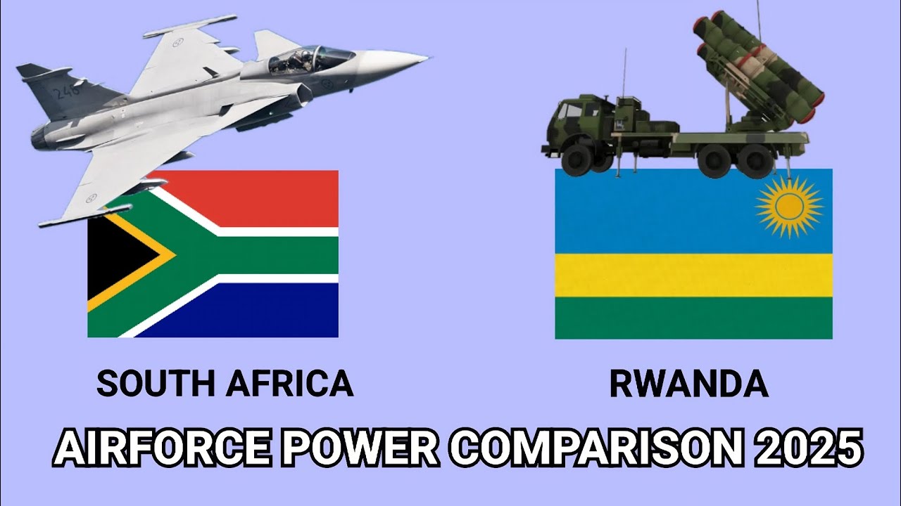 South Africa vs Rwanda: Who Has the Stronger Air Force? 2025 Power ...