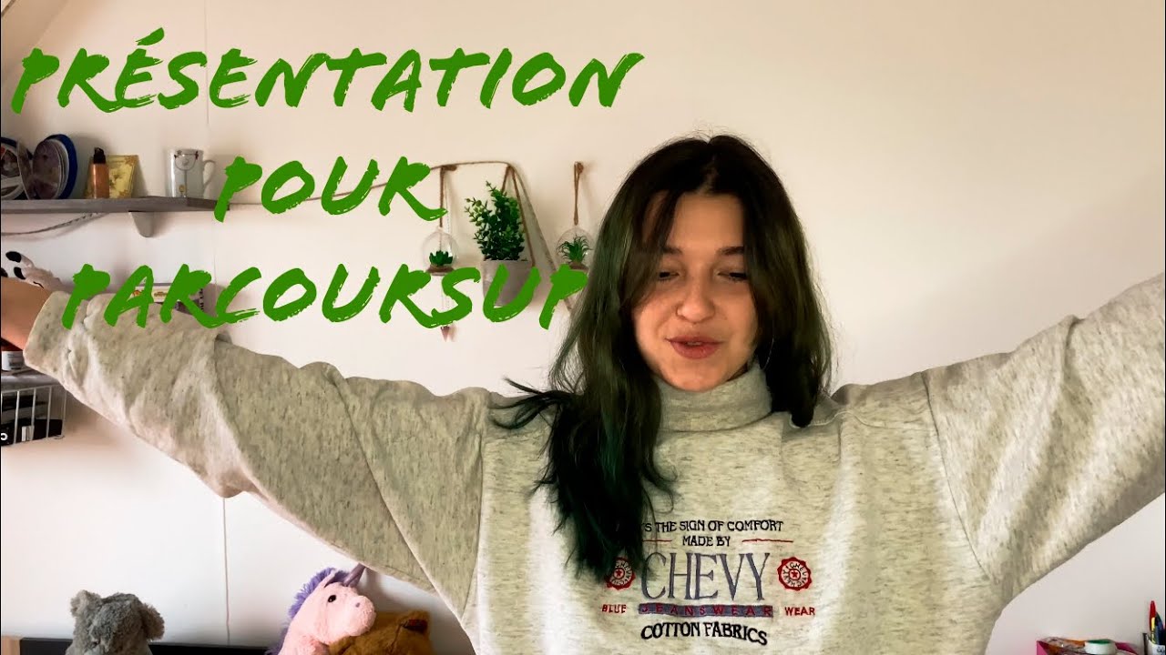Présentation pour Parcousup - YouTube