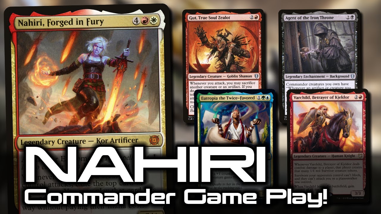Nahiri Forged in Fury Commander Deck | Magic Online EDH Gameplay - YouTube