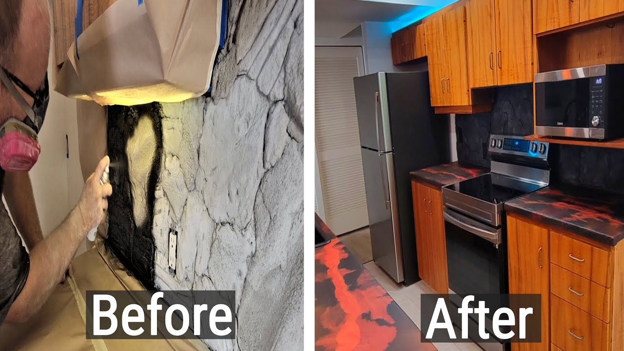 DIY Kitchen Save 10X on Remodeling. How to Cover your old tile the ...