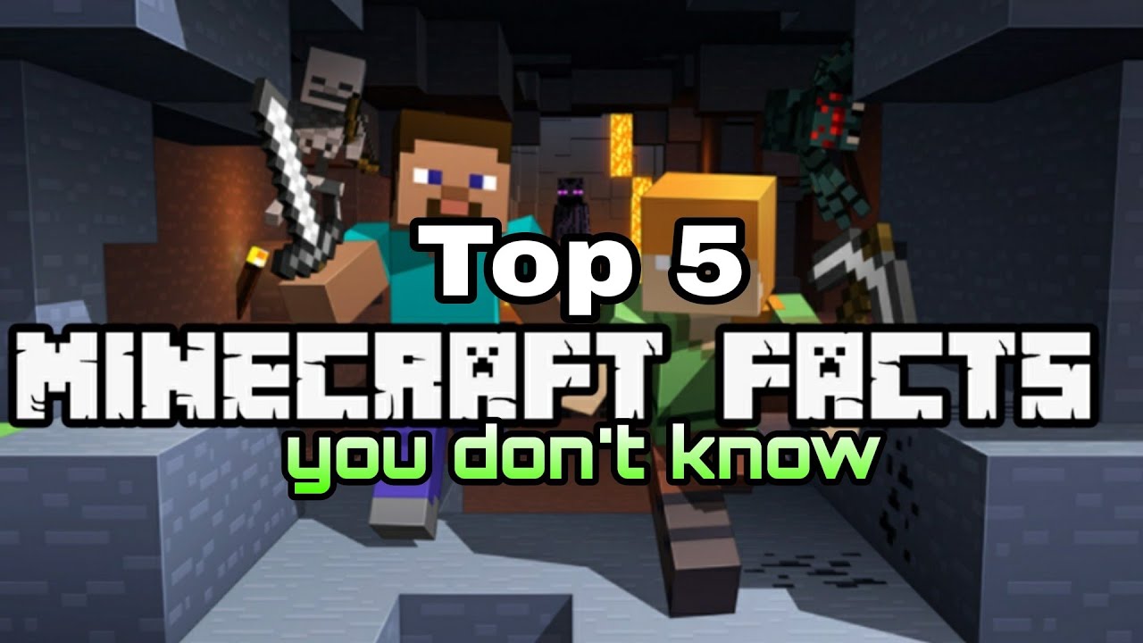 Top 5 Awesome facts about minecraft that you don't know!!!! - YouTube