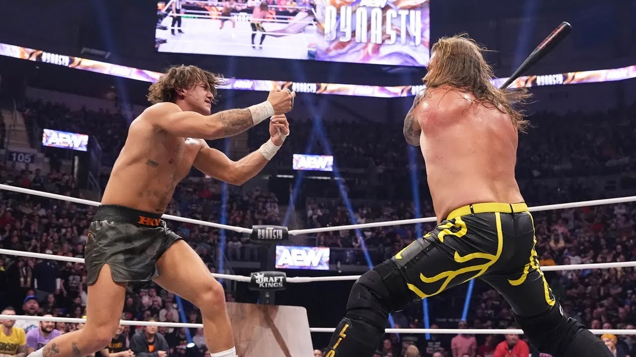 Chris Jericho Beats Hook To Win FTW Championship at AEW Dynasty (Apr ...