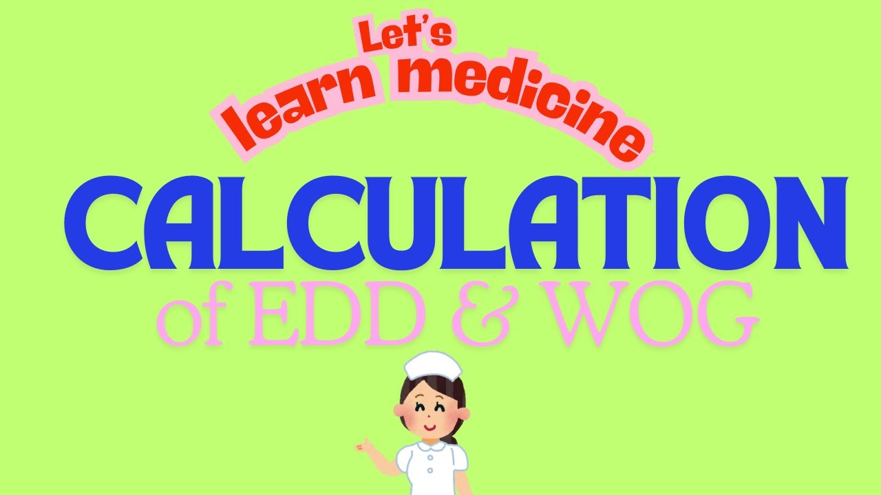 Calculation of EDD and WOG || नेपालीमा || - YouTube