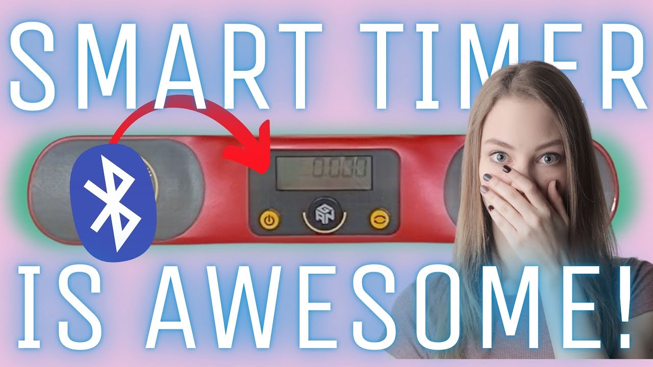 GAN SMART BLUETOOTH TIMER!! Unboxing and review.. #speedcube # ...