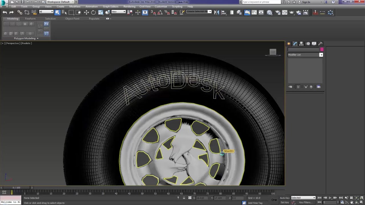 3d max 2016| الدرس 29 | compound objects=shape merge - YouTube