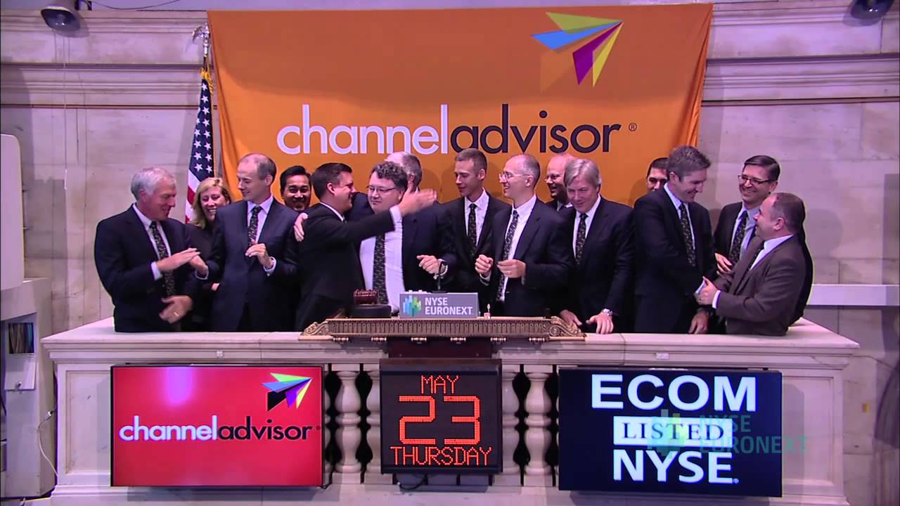 ChannelAdvisor Celebrates IPO on the New York Stock Exchange - YouTube